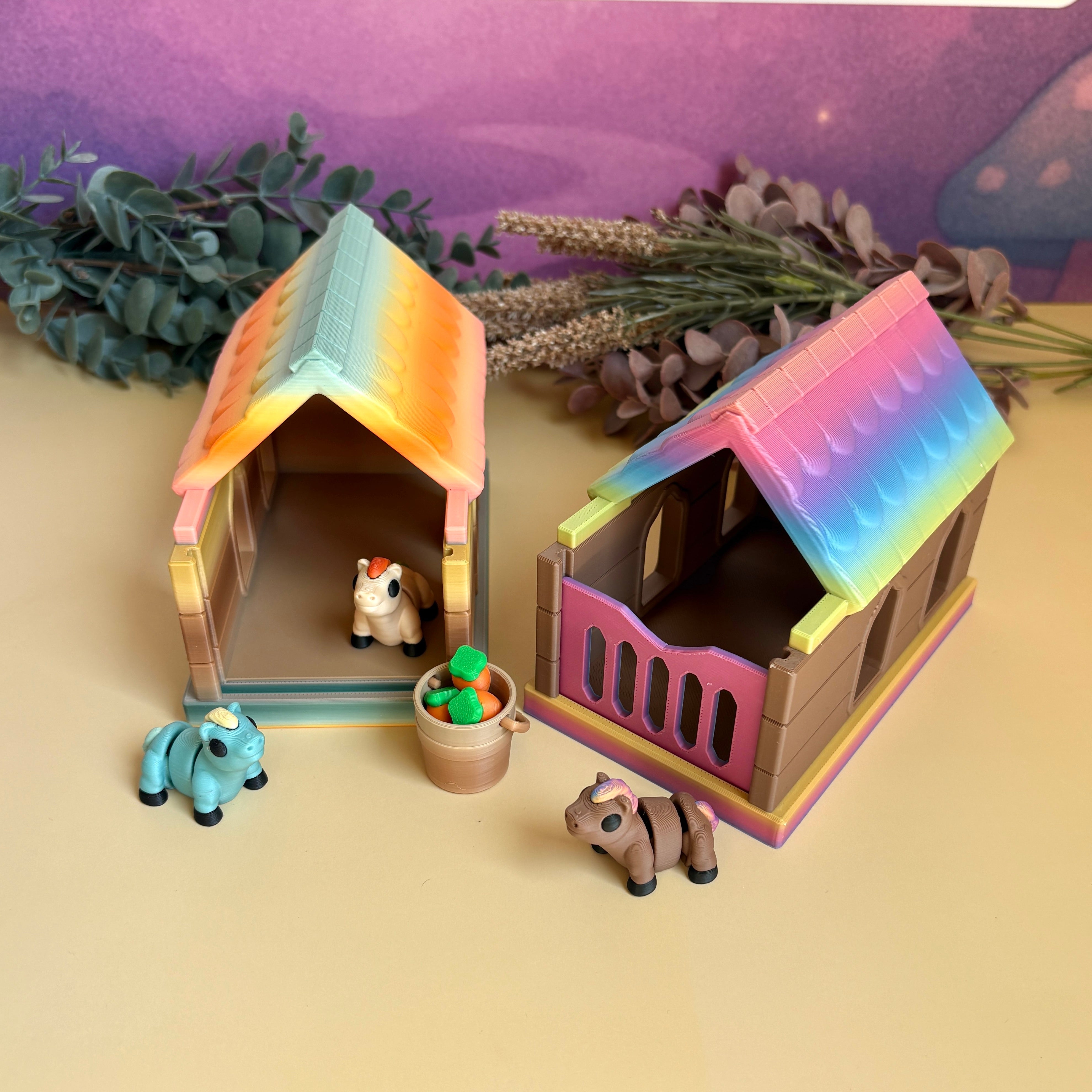 Horse Stable Habitat – Fantasy Forest 3D